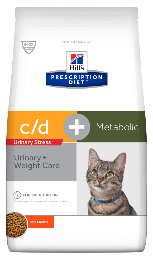 Hills prescription diet feline c/d urinary stress + metabolic sucha karma dla kota | sklep ...